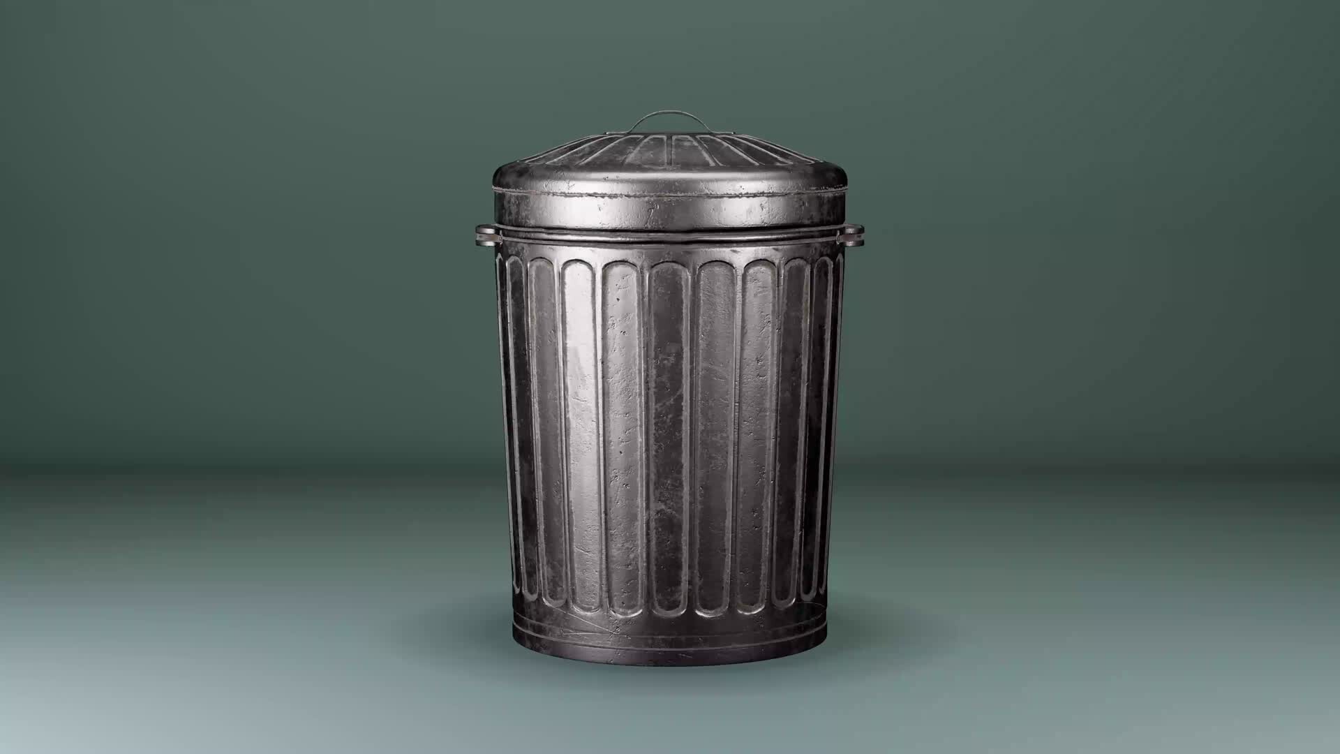 ArtStation - Hyper-Realistic 4K Trash Can: An Ode to Detail
