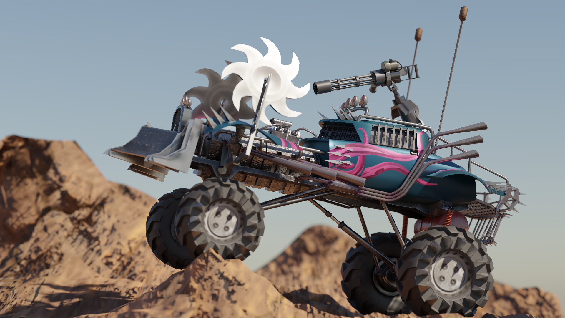 ArtStation - Monster Car