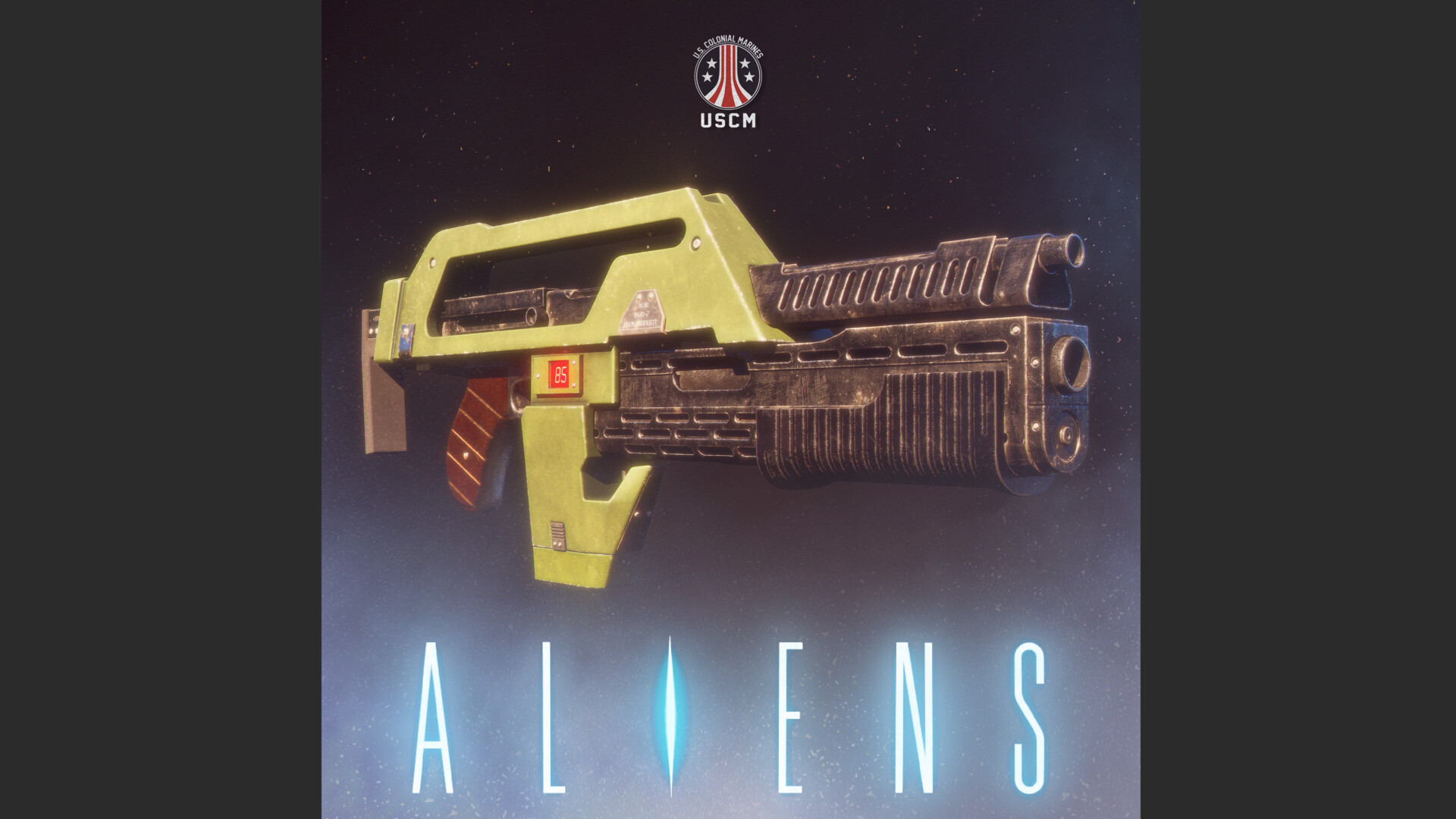 ArtStation - Aliens Pulse Rifle