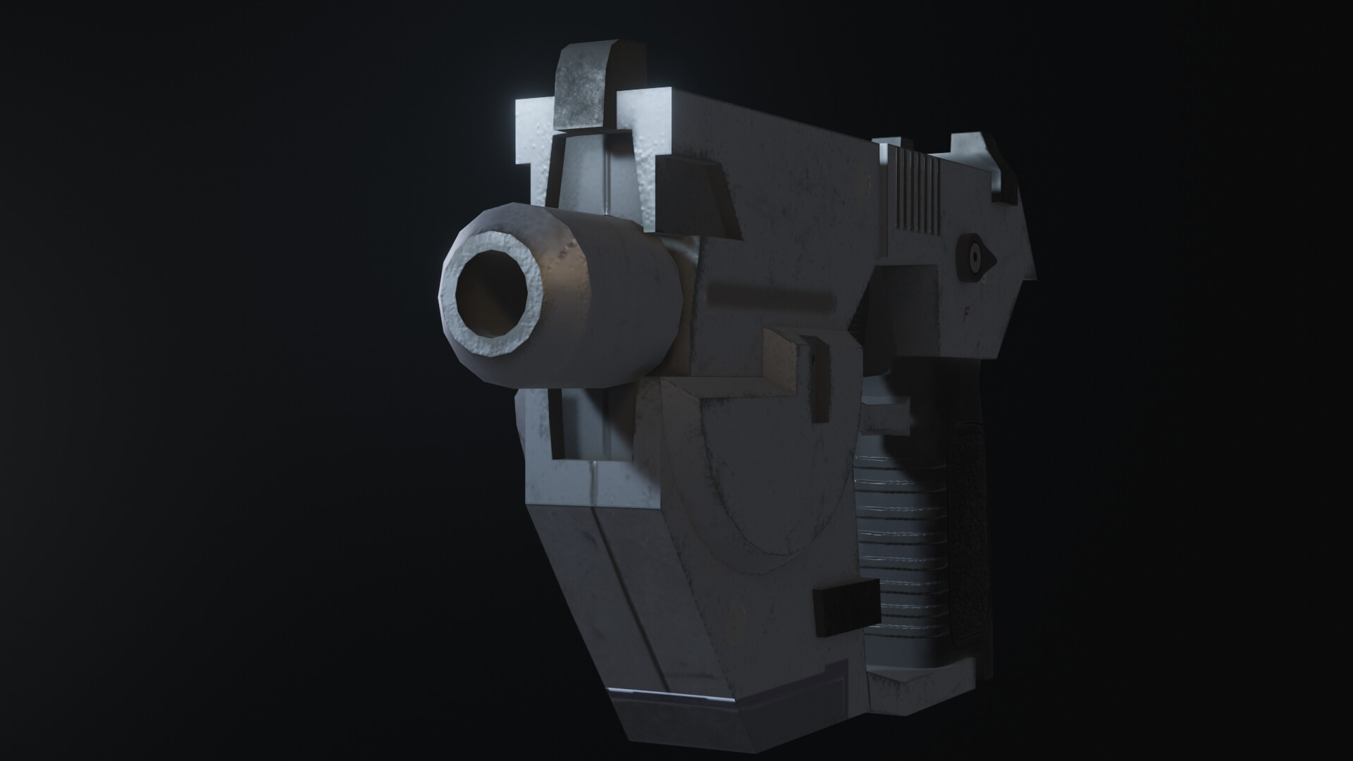 ArtStation - Modified Celestial Being Standard Pistol