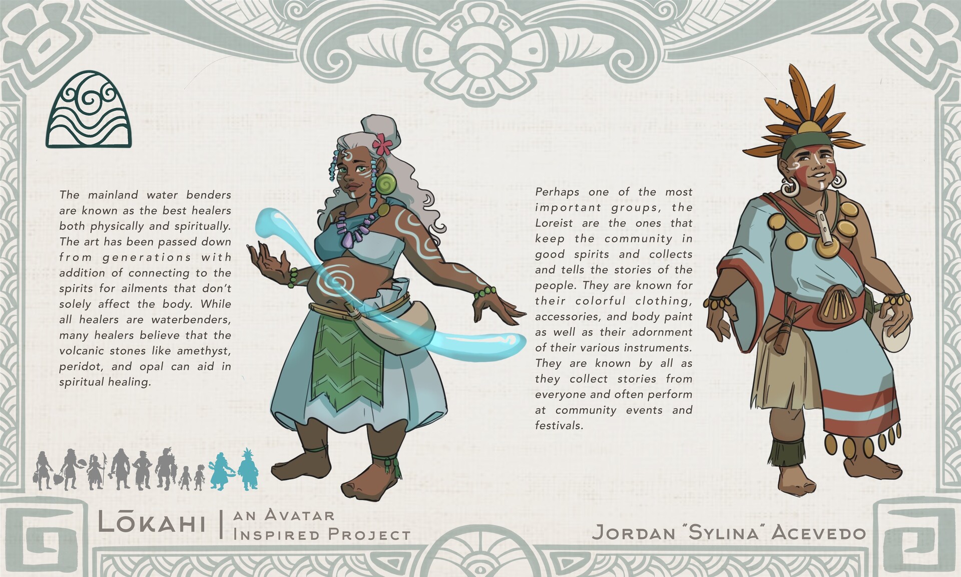 ArtStation - Characters + Costumes - Lokahi (an Avatar Inspired Project)