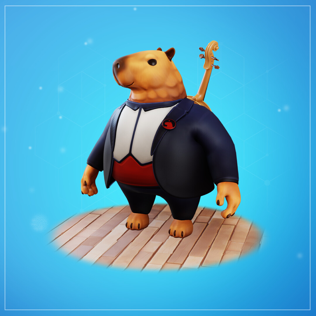 ArtStation - Capivoir - 3D Game Character