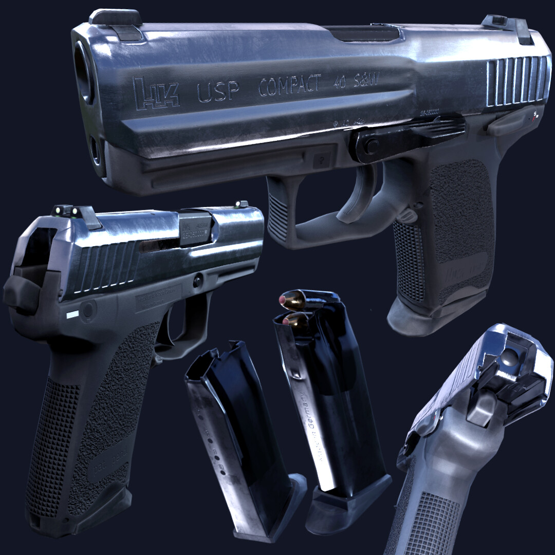 ArtStation - Heckler & Koch USP