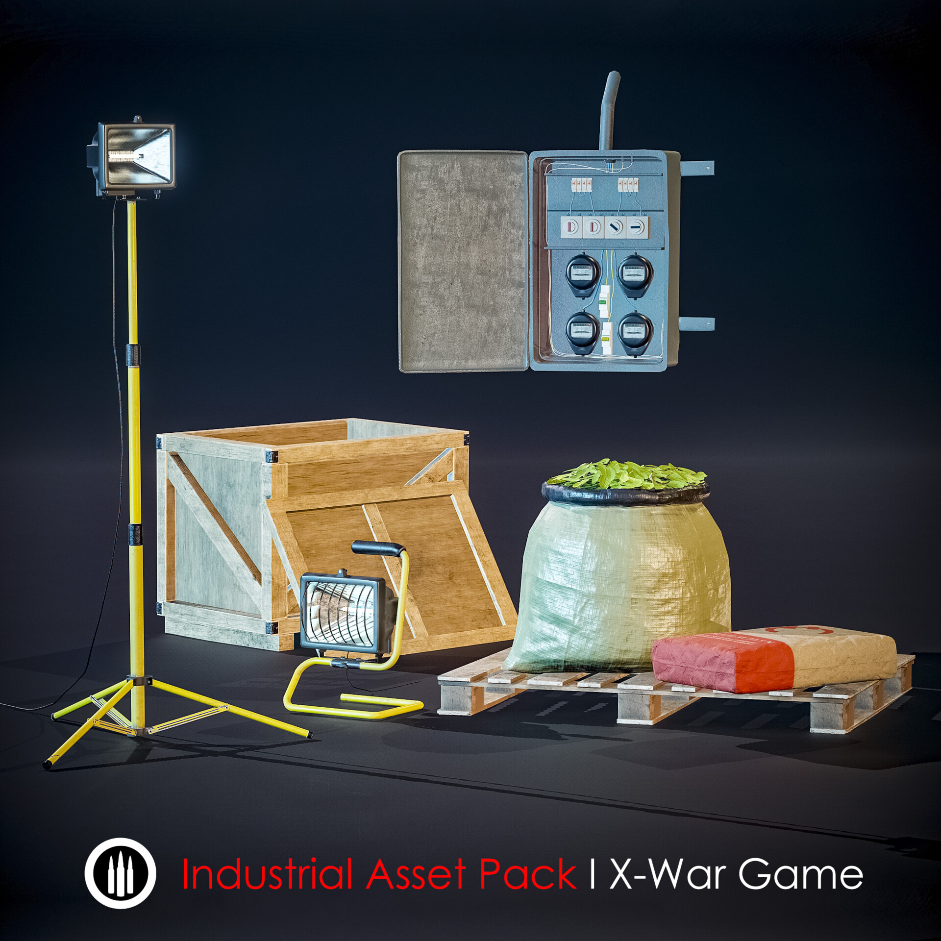 ArtStation - Industrial Asset Pack