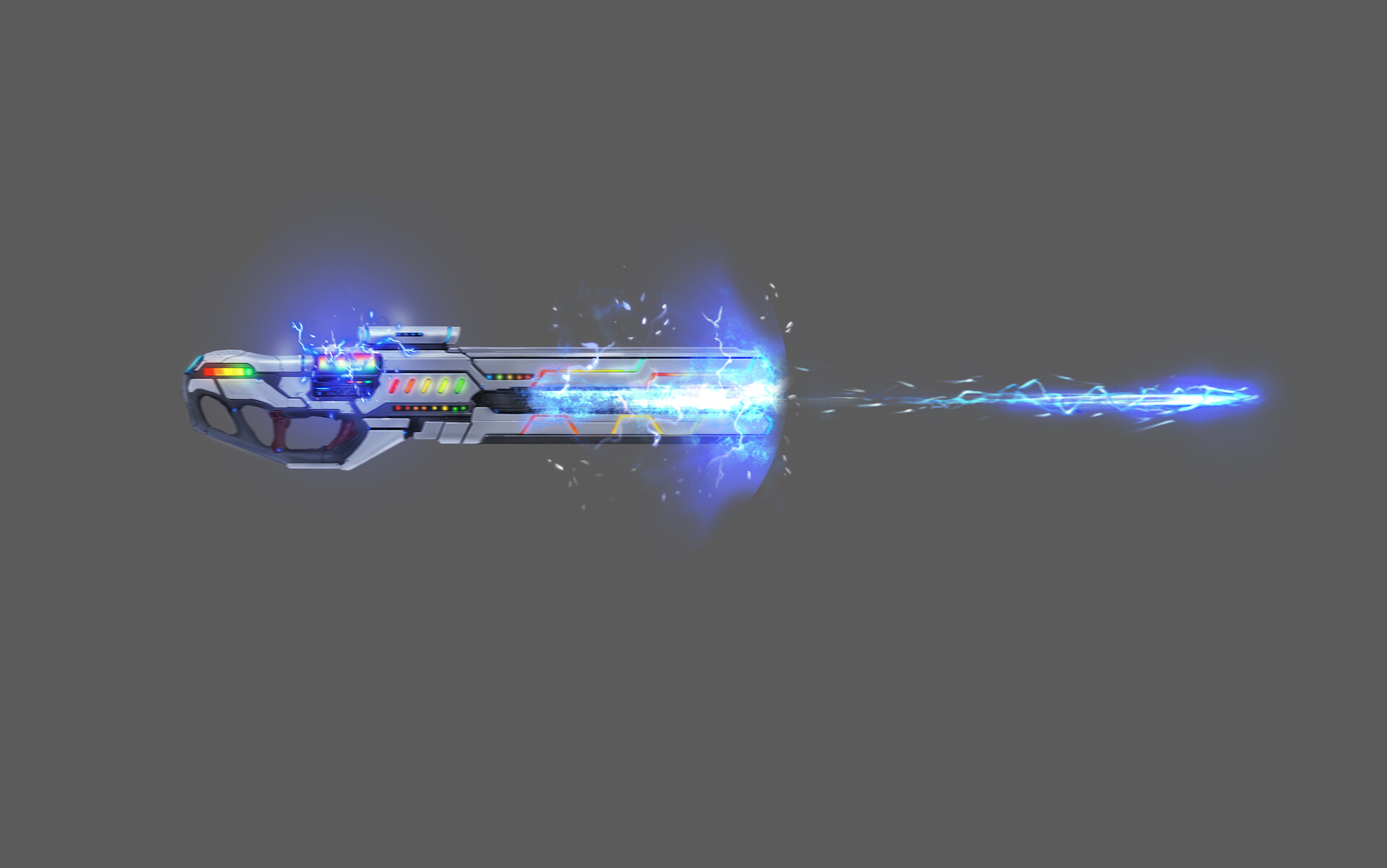 ArtStation - Scifi Railgun