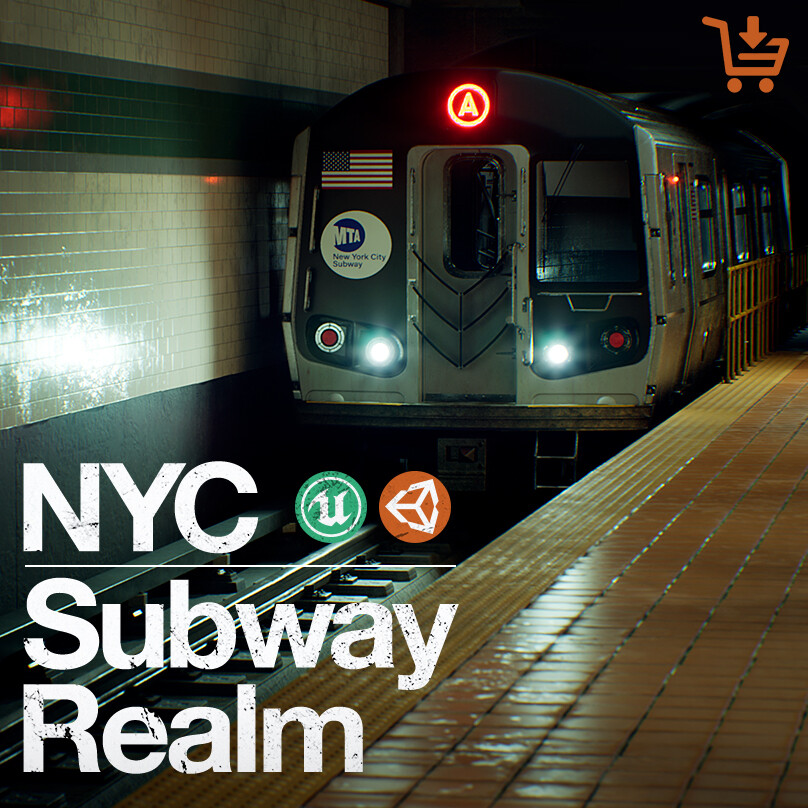 ArtStation - Subway Realm – Game-Ready NYC Metro Station Environment