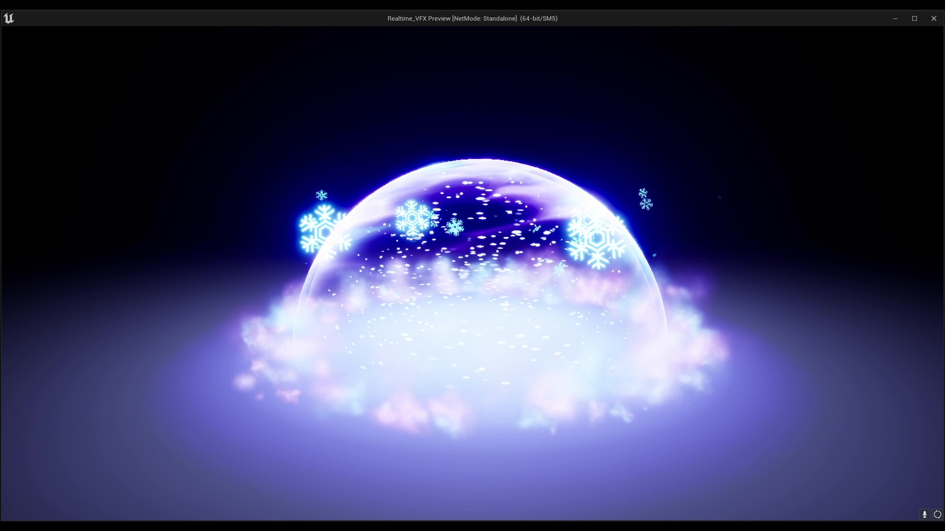 ArtStation - Stylized Snow Shield VFX