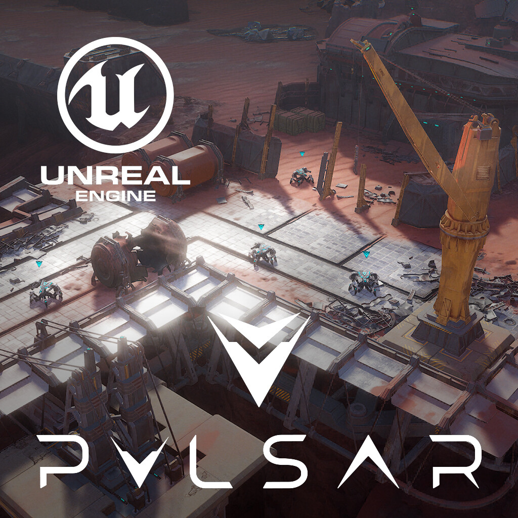ArtStation - Pulsar RTS Game - UnrealEngine5 - Procedural Map Generator ...
