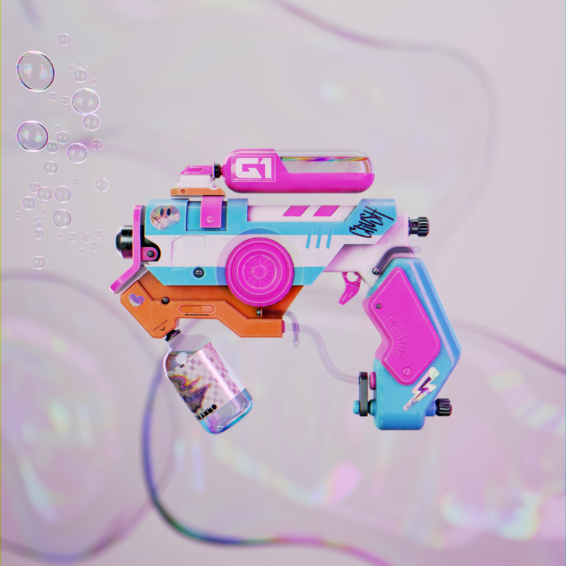 ArtStation - Toy Gun