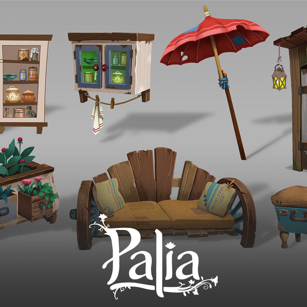 ArtStation - Palia - Makeshift Collection Concepts