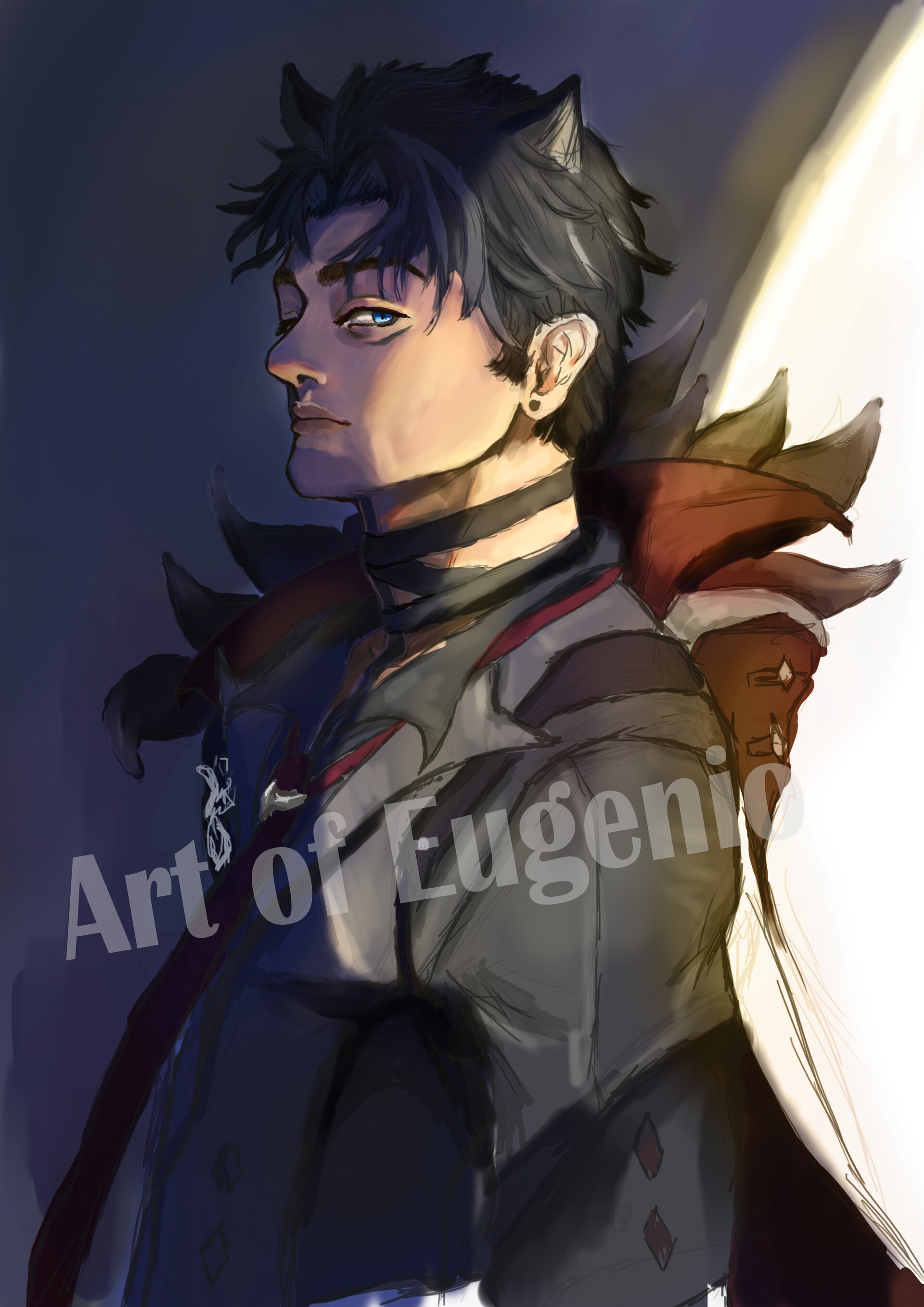 ArtStation - Wriothesley (Genshin Impact) Fan art