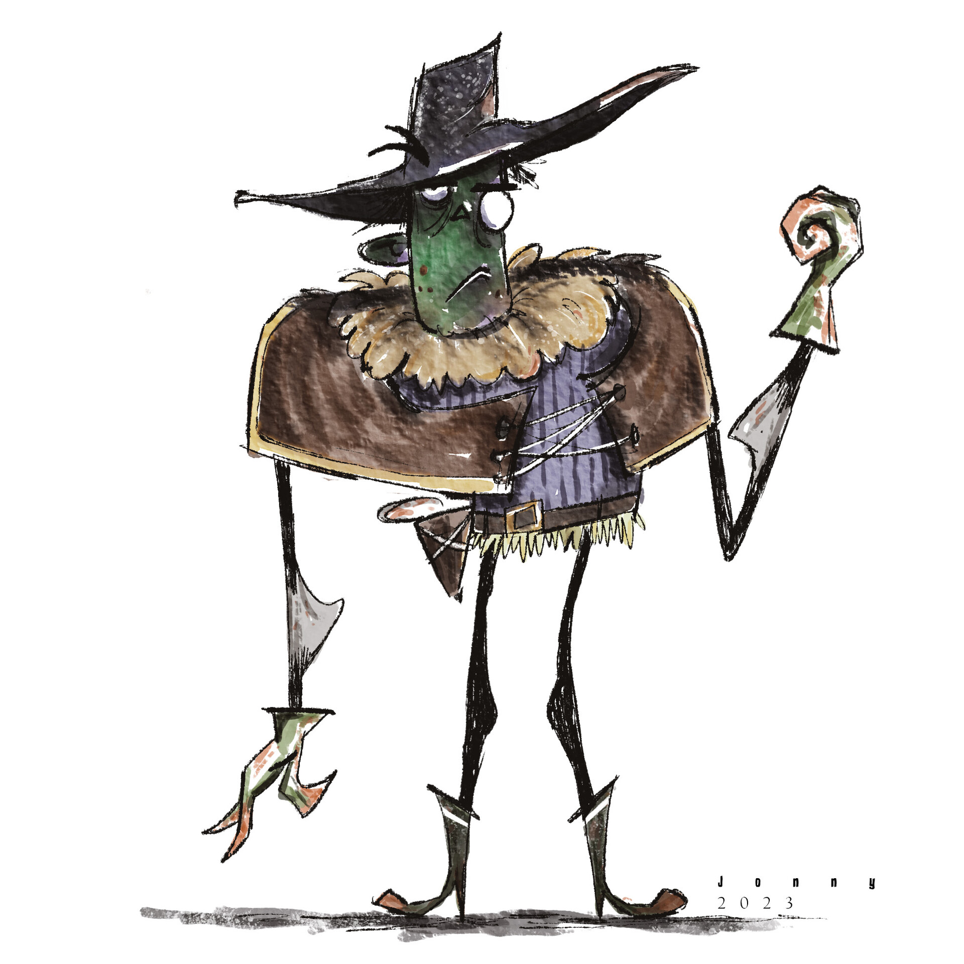 ArtStation - Green Cowboy