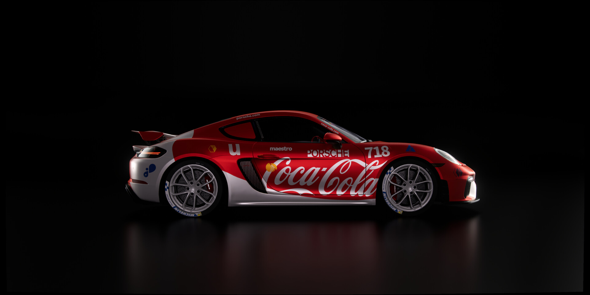 ArtStation - Coca Cola Livery Porsche 718