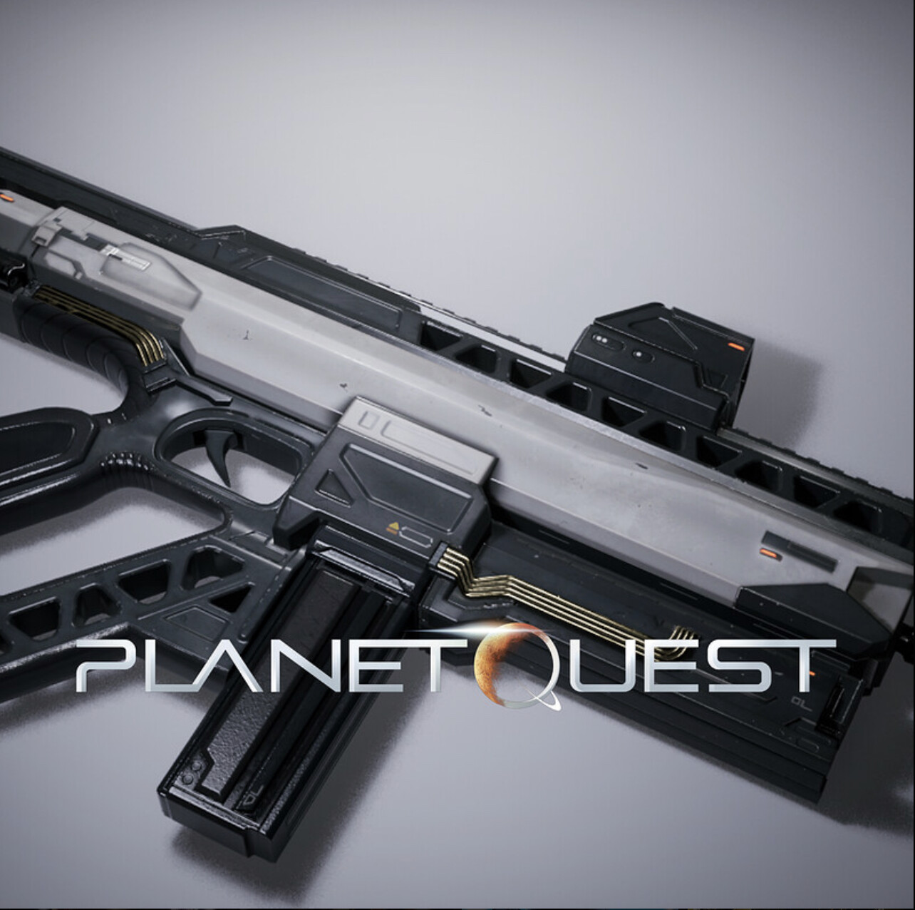 ArtStation - SMG Rifle “Planet Quest”