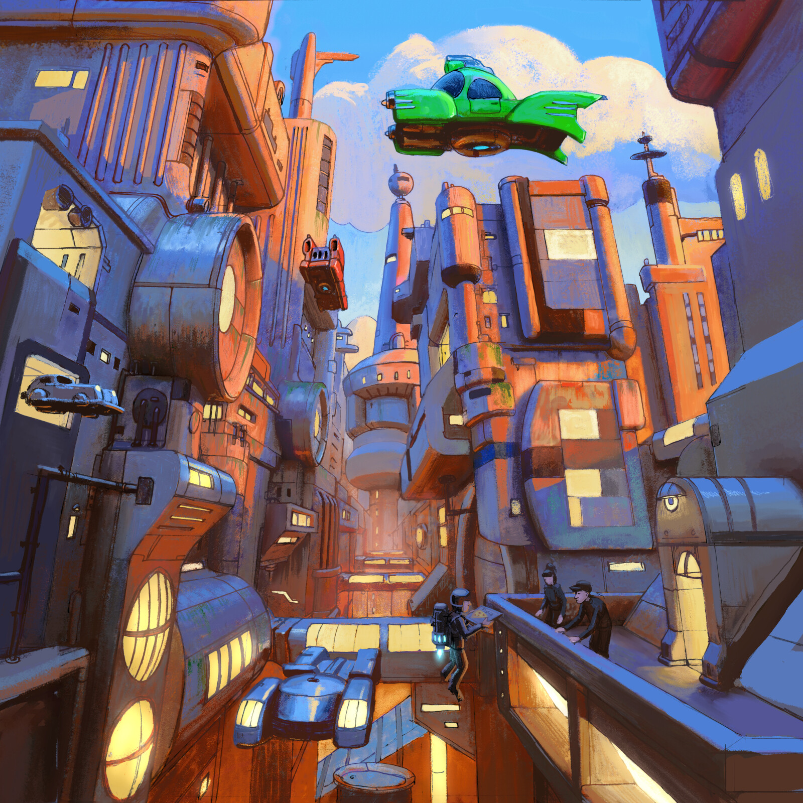 ArtStation - Retro City