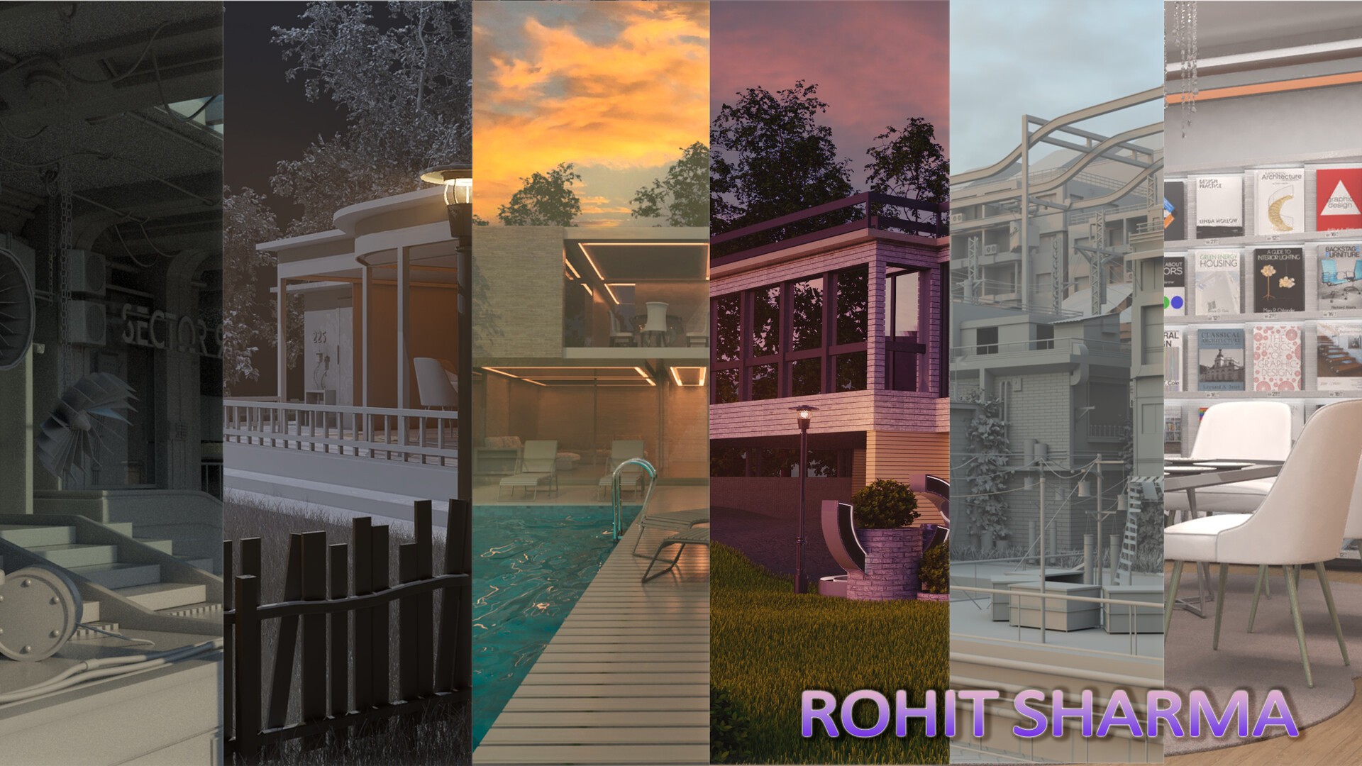 ArtStation - ROHIT SHARMA 3D SHOWREEL