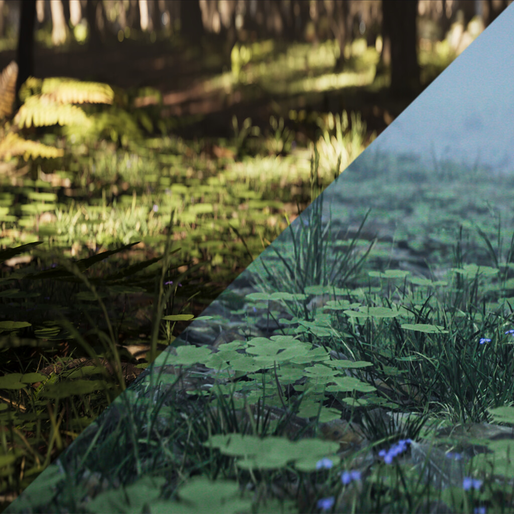 ArtStation - Procedural Unreal Engine 5 Forest