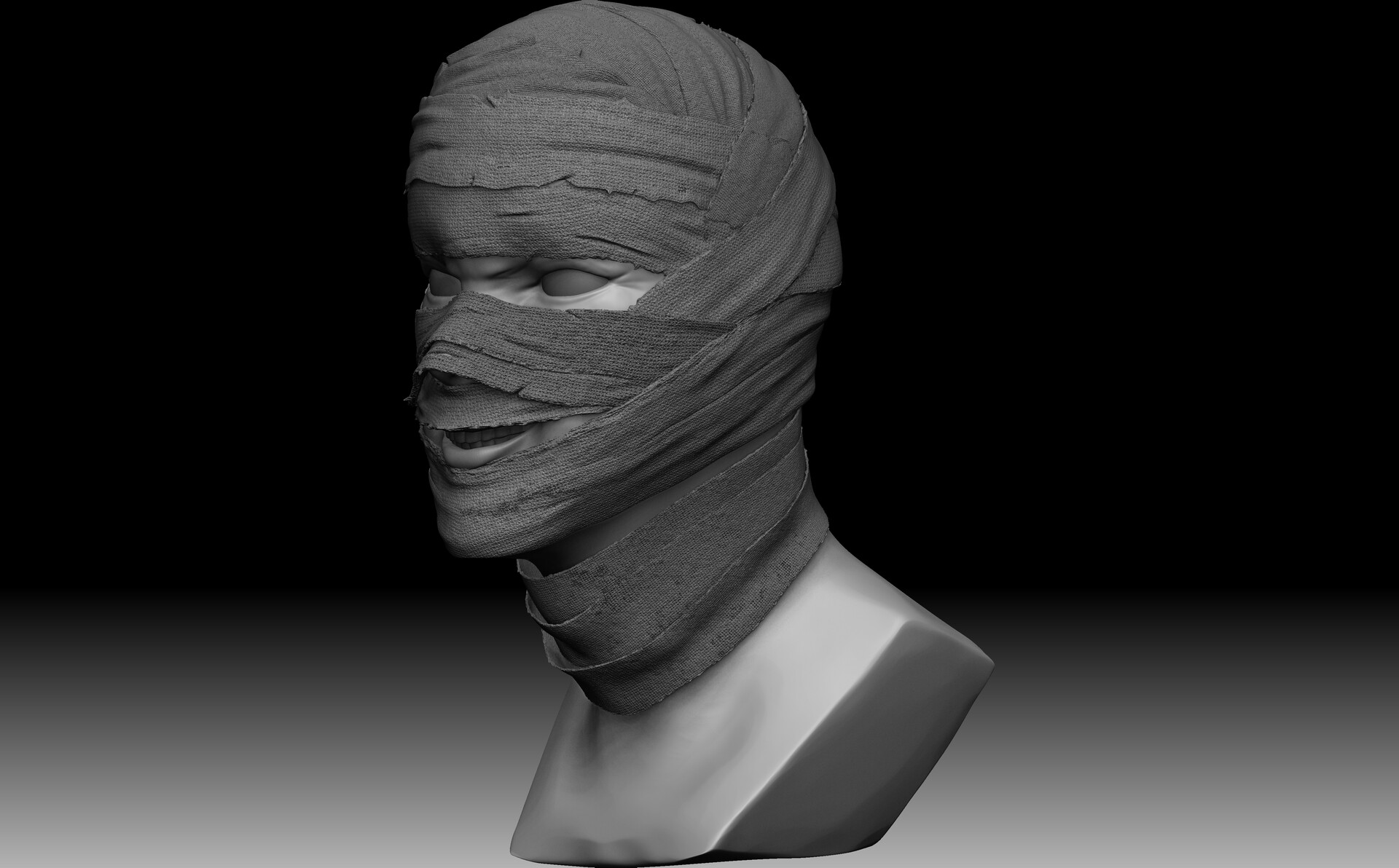 ArtStation - bandaged face