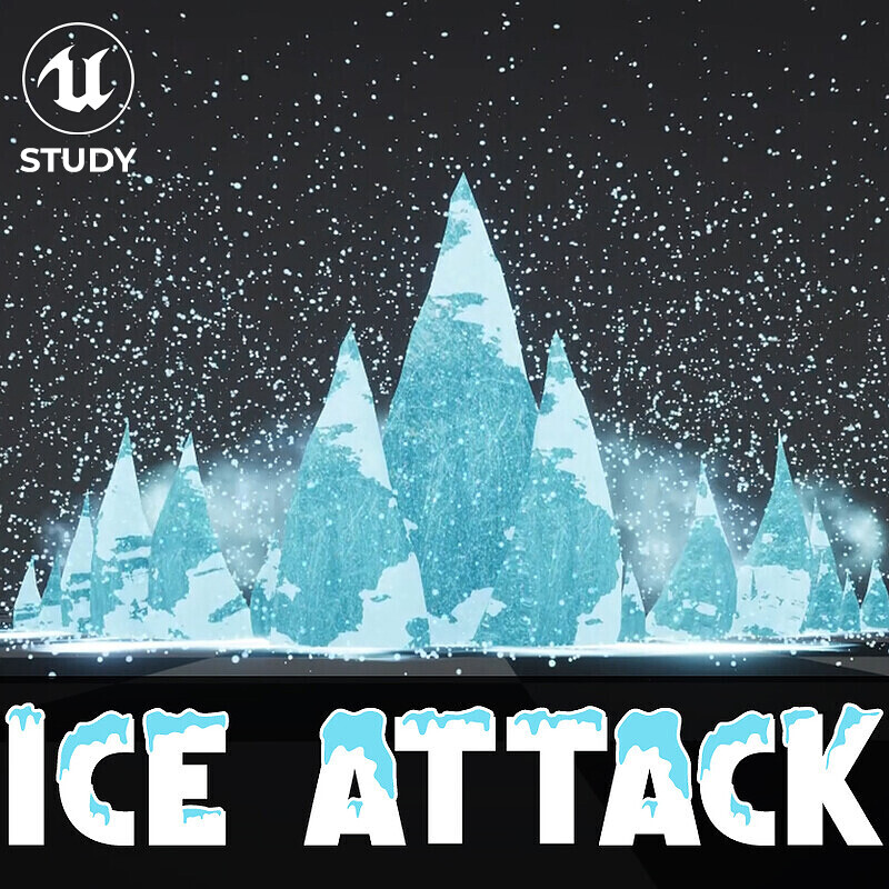 ArtStation - Frost AOE Attack Spell // Unreal Engine VFX (Niagara)