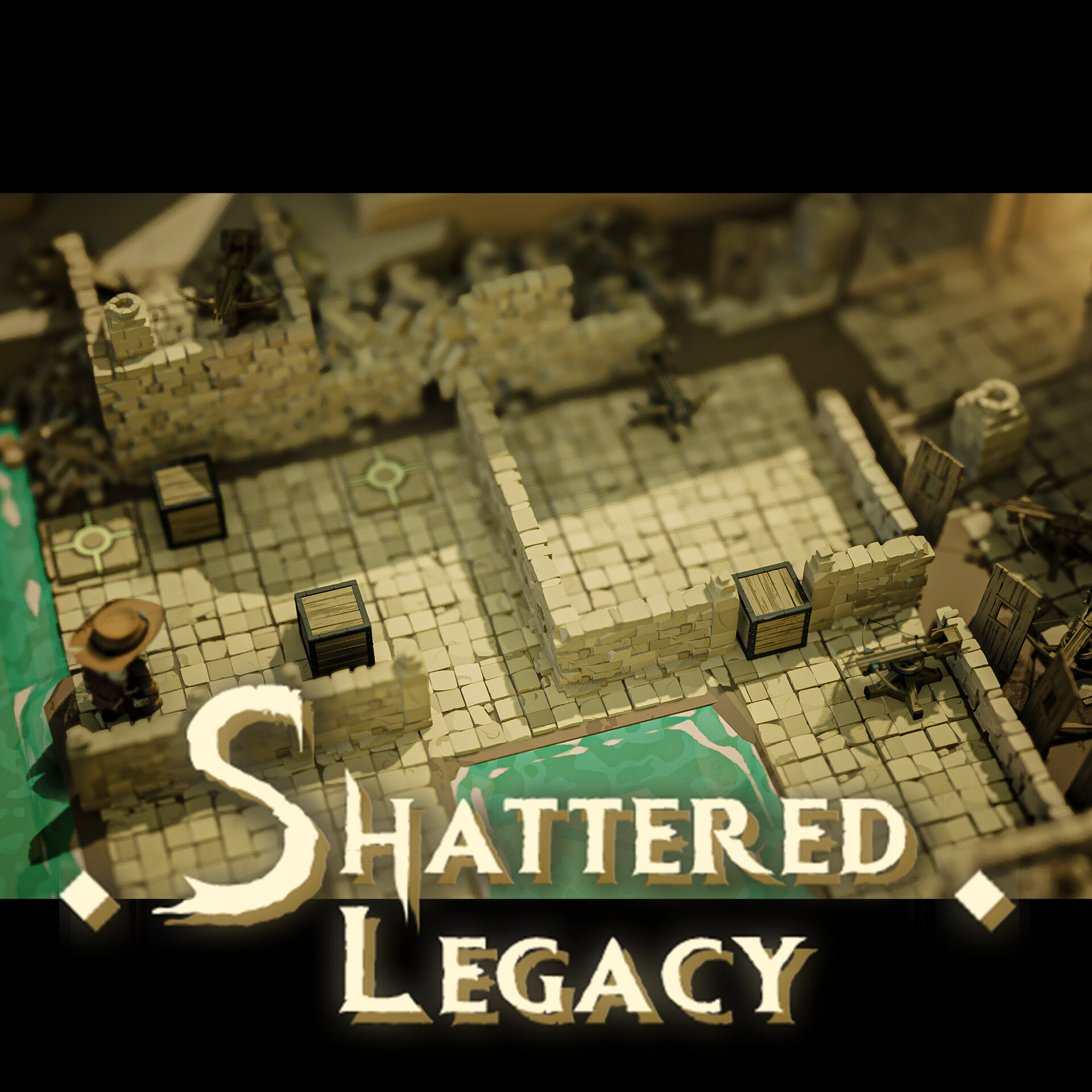 ArtStation - Shattered Legacy - Puzzle Solving Game