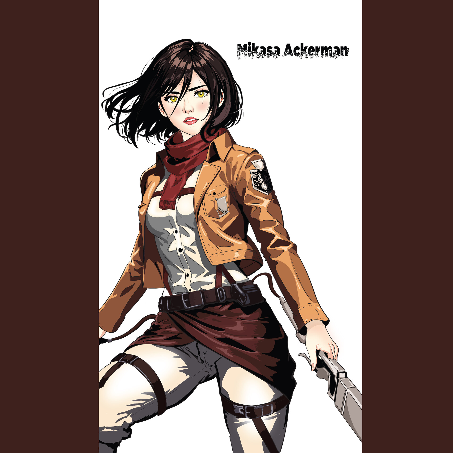 ArtStation - Mikasa Ackerman | Attack On Titan