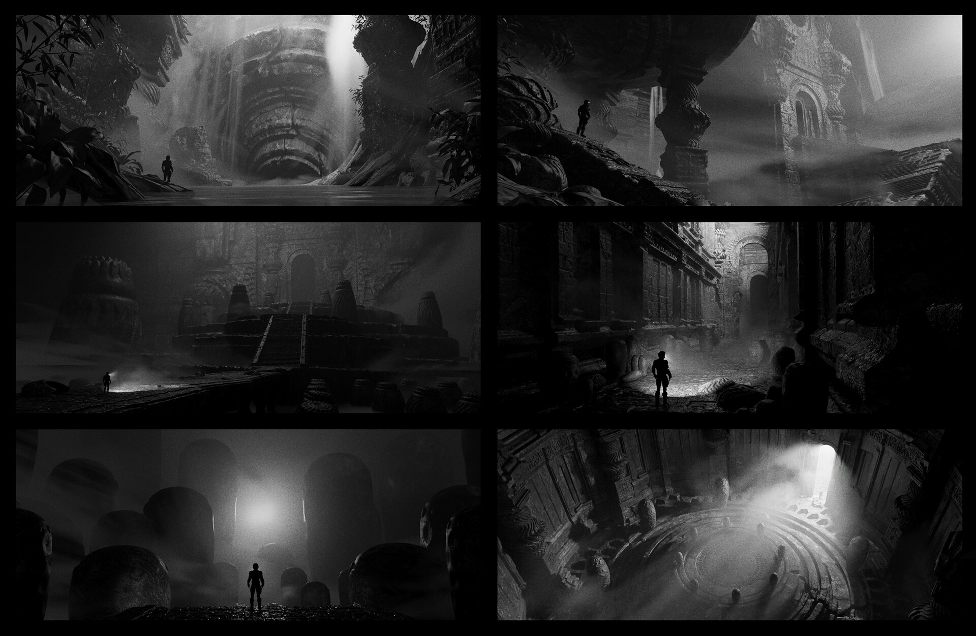 ArtStation - Value Sketches