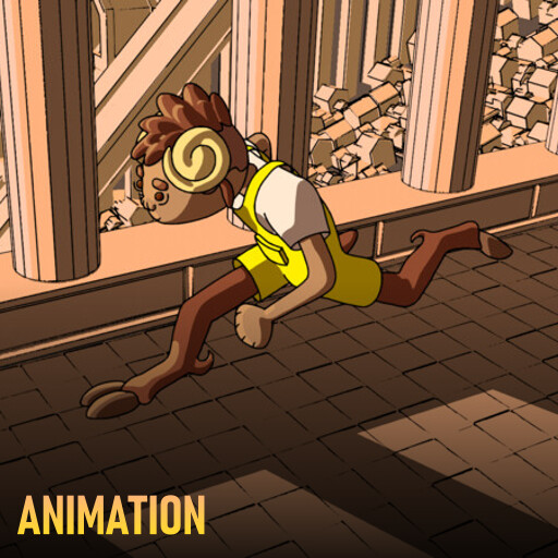 ArtStation - Grease pencil animation