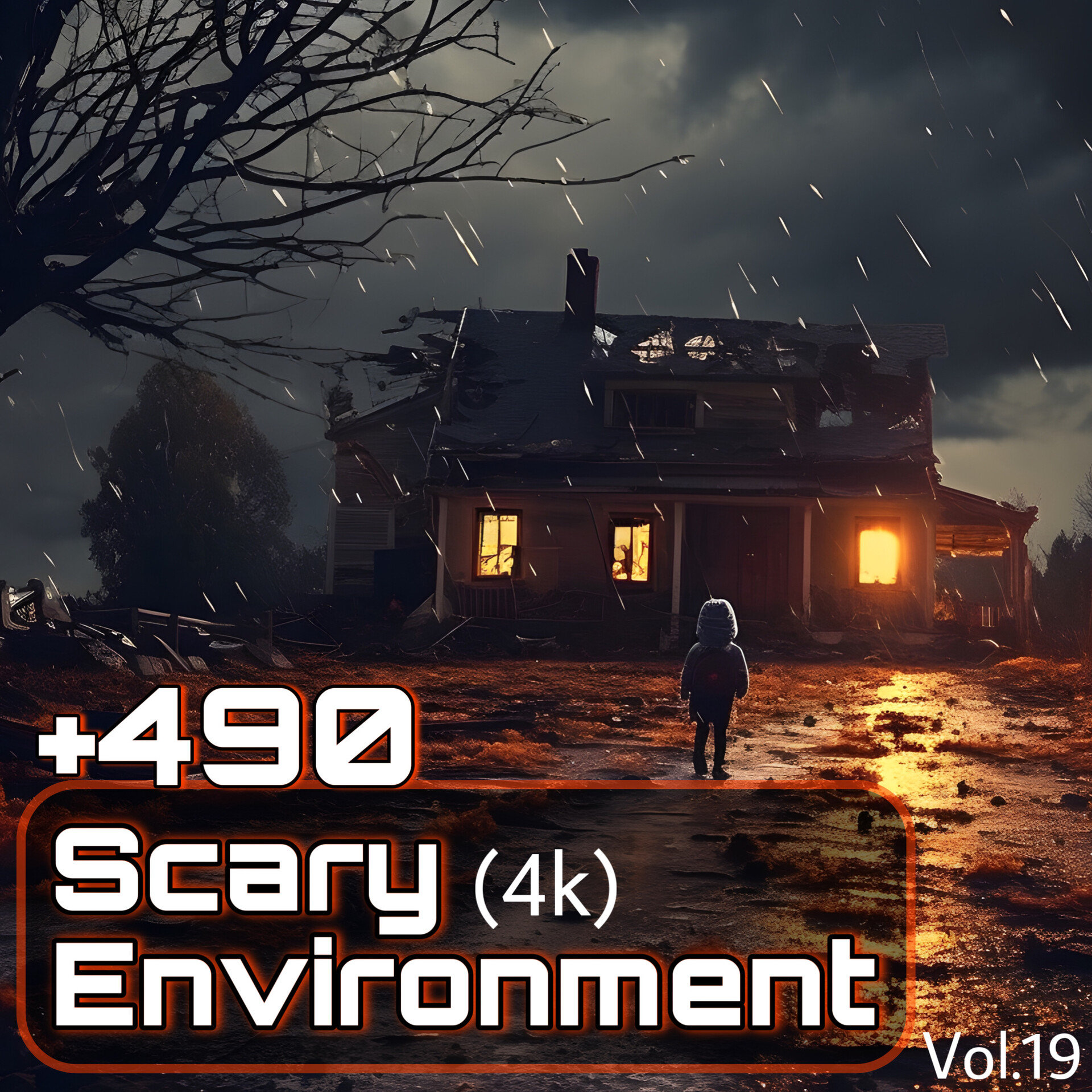 ArtStation - +490 Scary Environment Concept(4k)