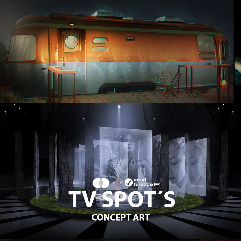 ArtStation - Tv spots superbowld 2021 Concept art