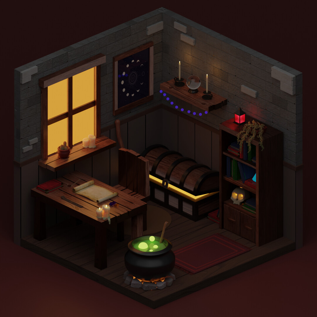ArtStation - Witch's Room