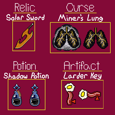 ArtStation - UnderMine Icon Sprites