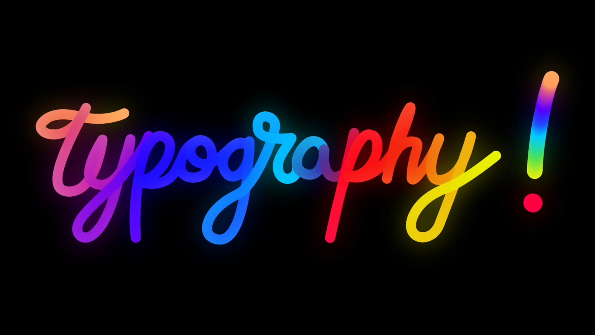 ArtStation - Gradient Typography