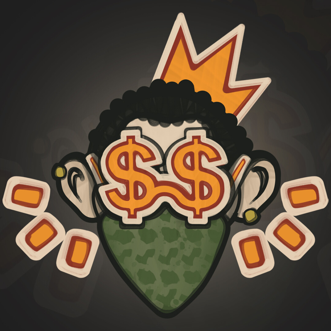 ArtStation - STICKER | BOUNTY HUNTER | PAPER + HOLO + FOIL + GLITTER