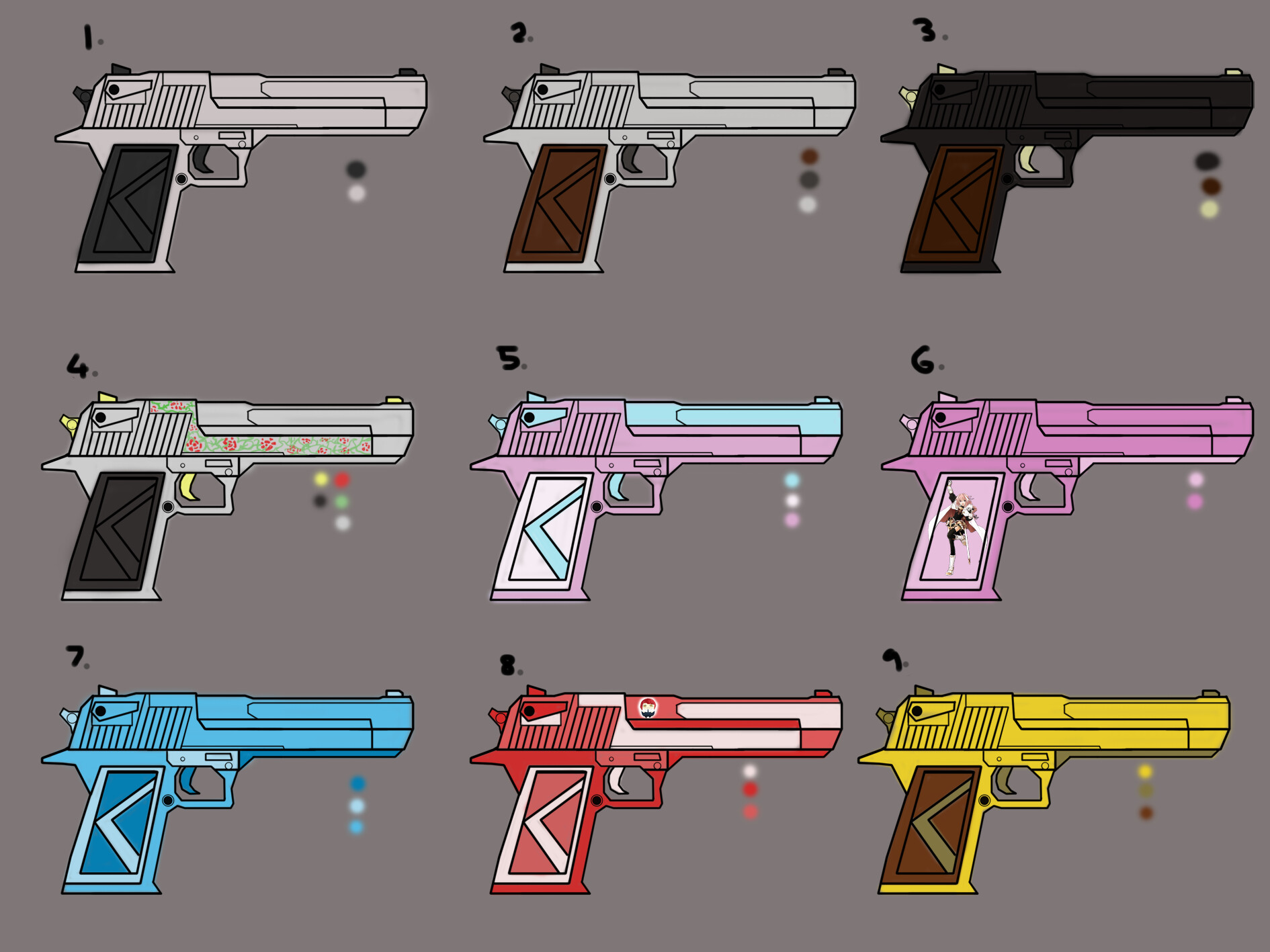 ArtStation - Pistol Concept to Finished Product (College FMP Work)