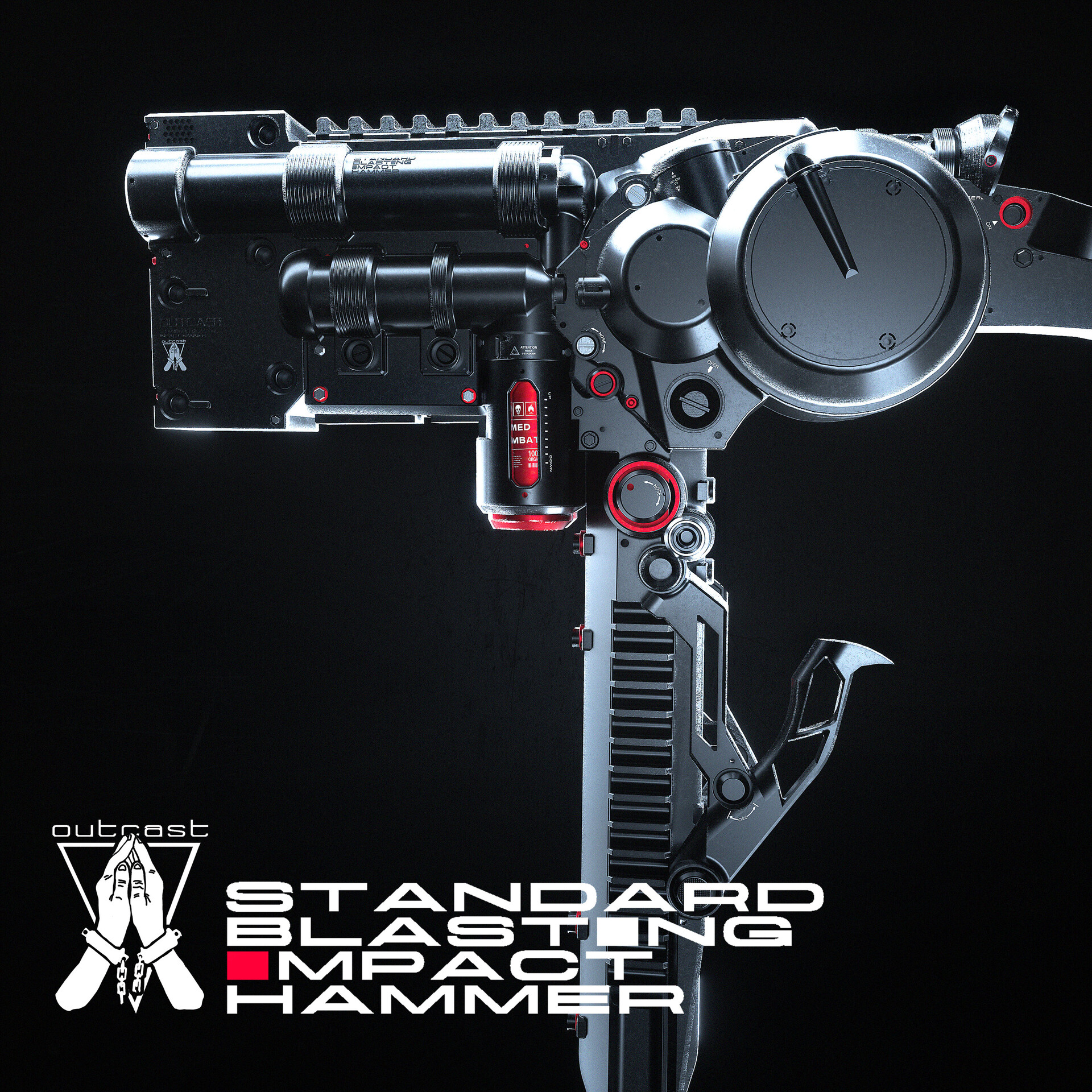 ArtStation - Blasting Impact Hammer