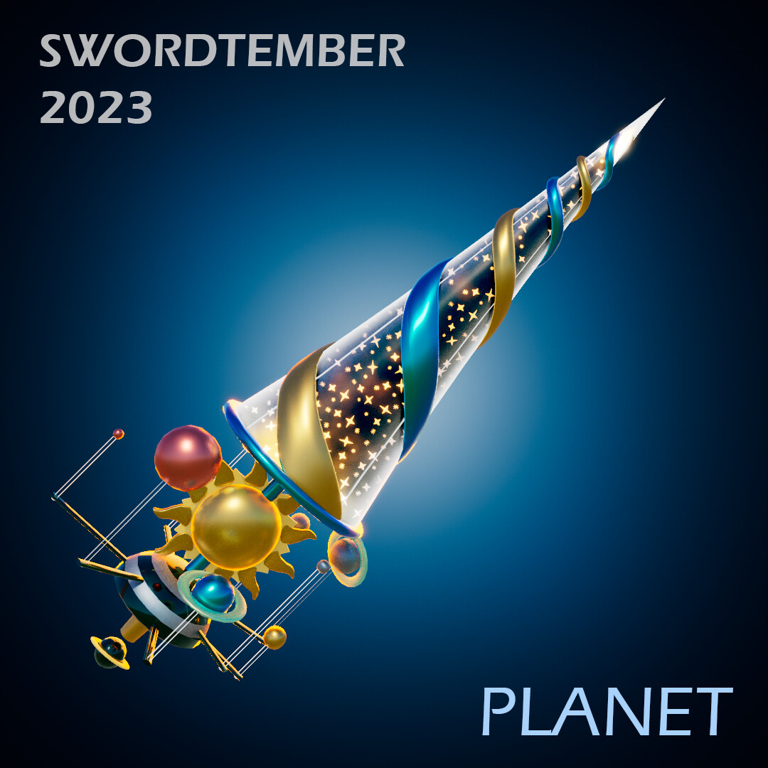 ArtStation - Planet Sword - Swordtember 2023