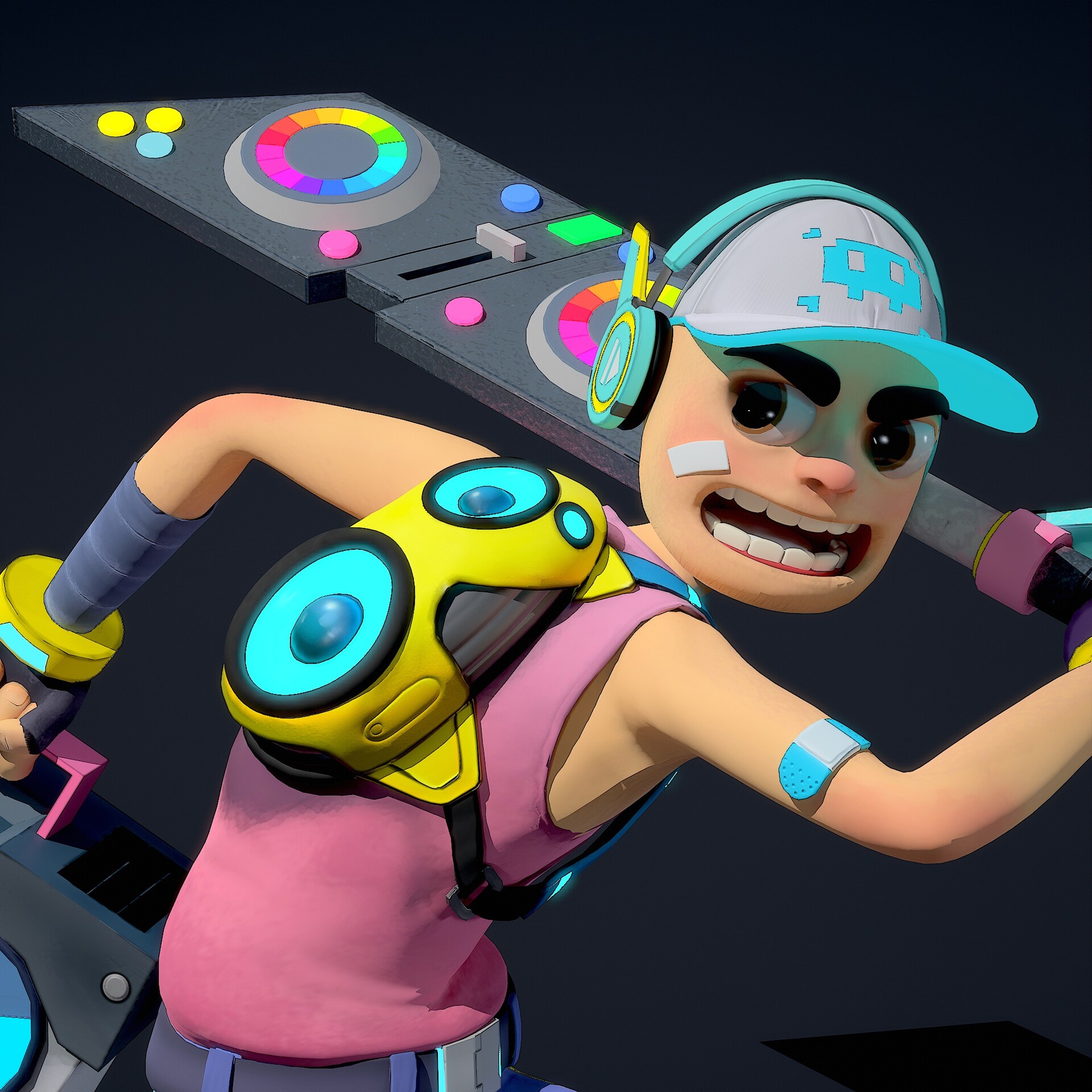 ArtStation - DJ Warrior