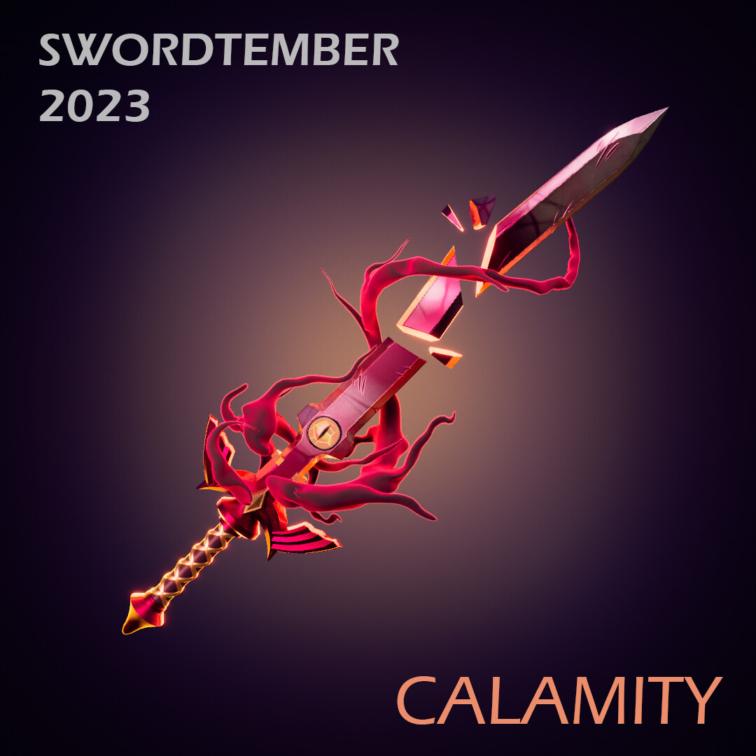 ArtStation - Calamity Master Sword - Swordtember 2023
