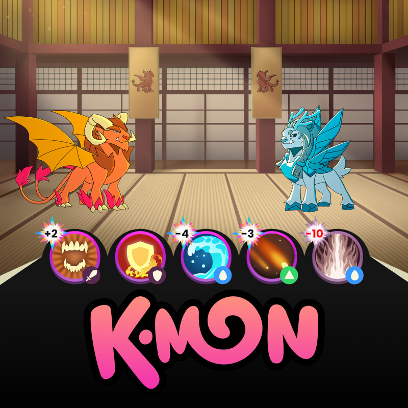 Room 8 Studio - Portfolio - UI/UX design (Kryptomon)