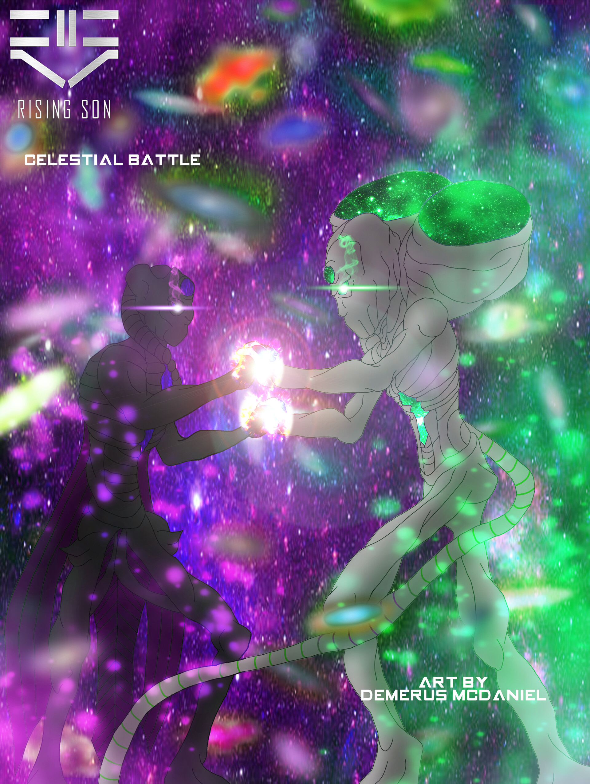 ArtStation - Celestial Battle