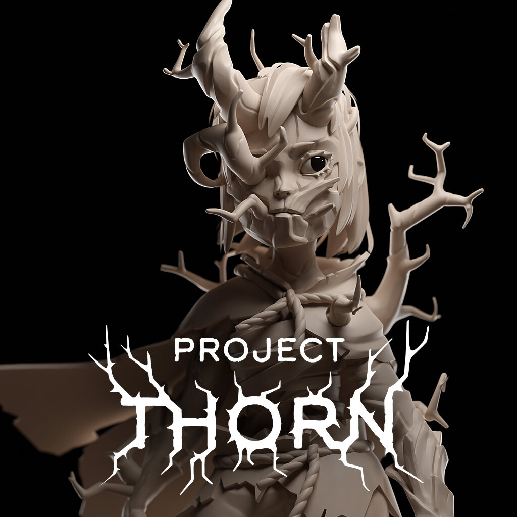ArtStation - Project Thorn - Cursed Cassandra