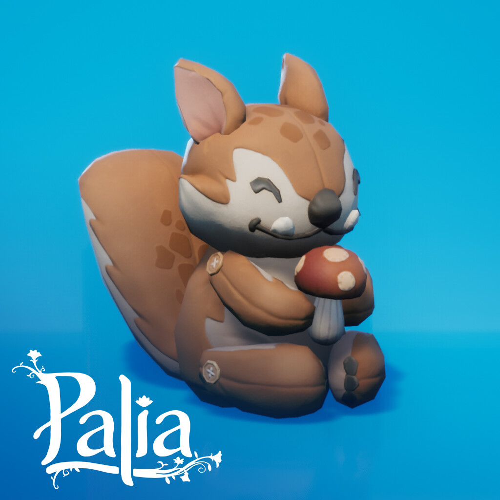 ArtStation - Palia - Chapaa Plushie