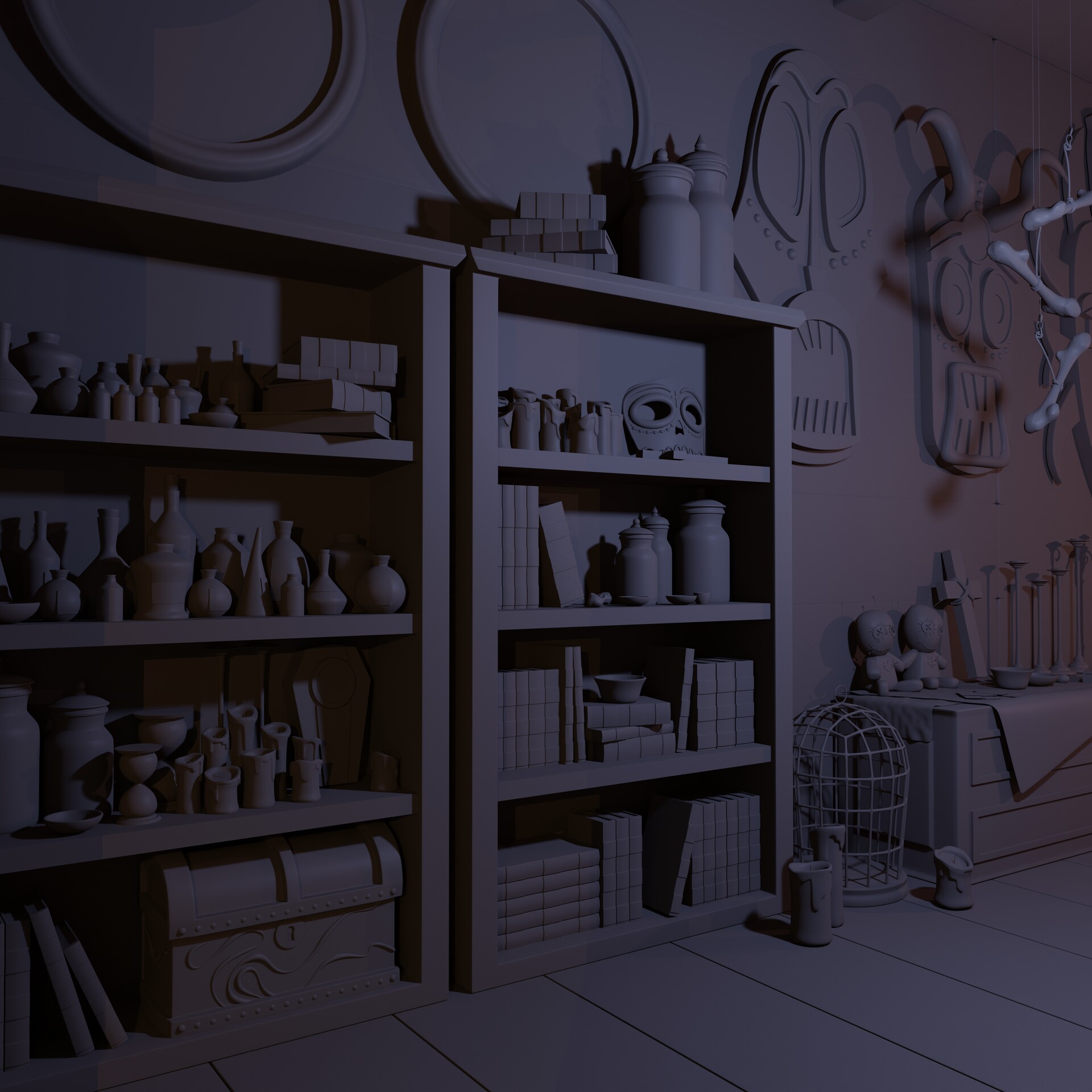 ArtStation - Voodoo Shack