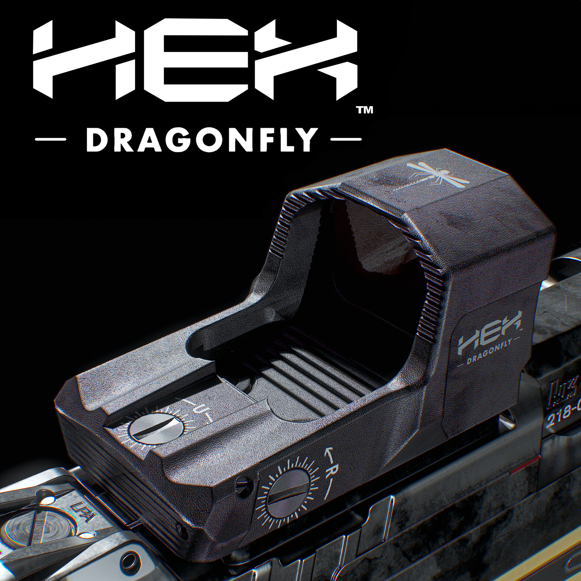 ArtStation - Hex Dragonfly