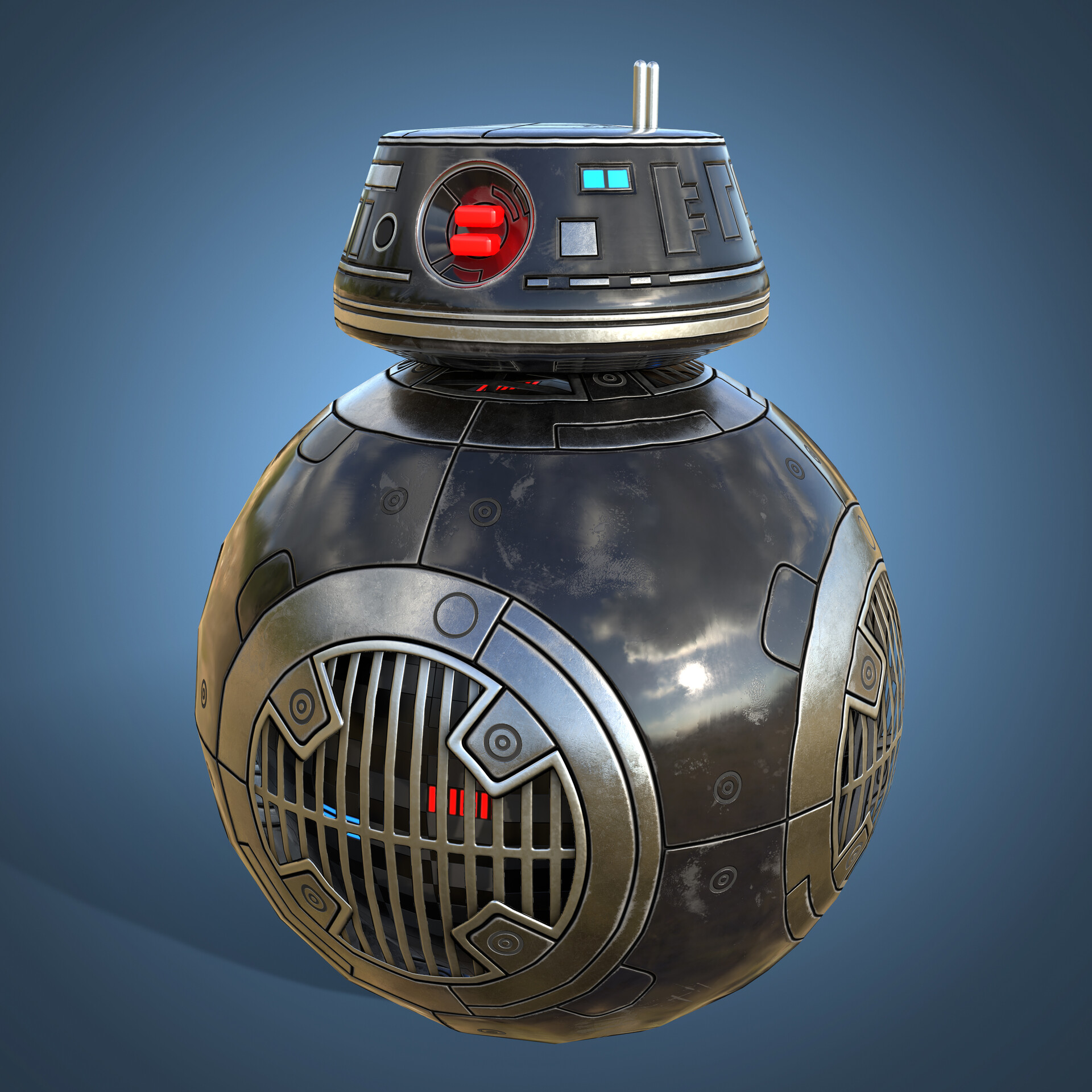 ArtStation - STARWARS BB-9 DROID