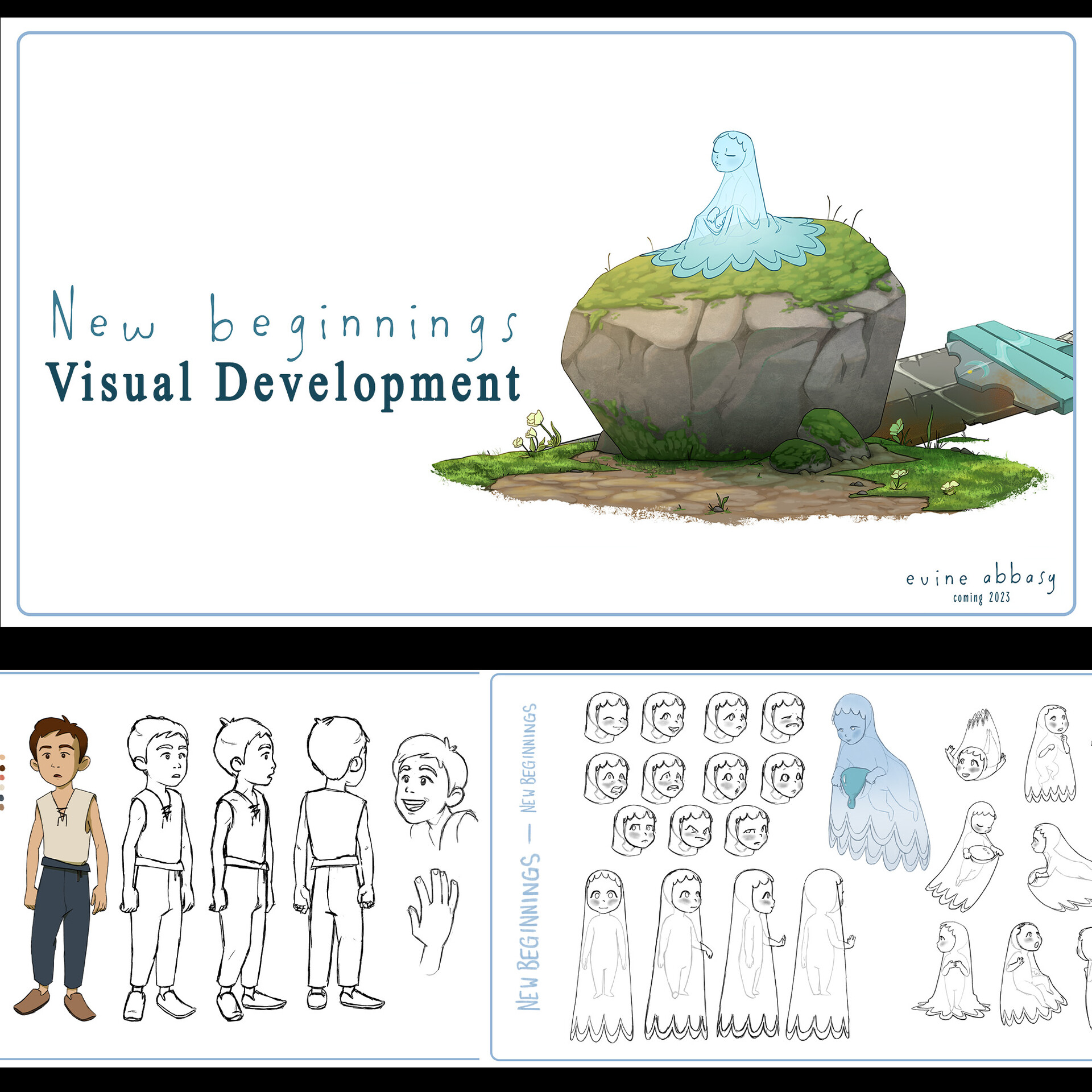 Evine Abbasy - New Beginnings - Model Pack