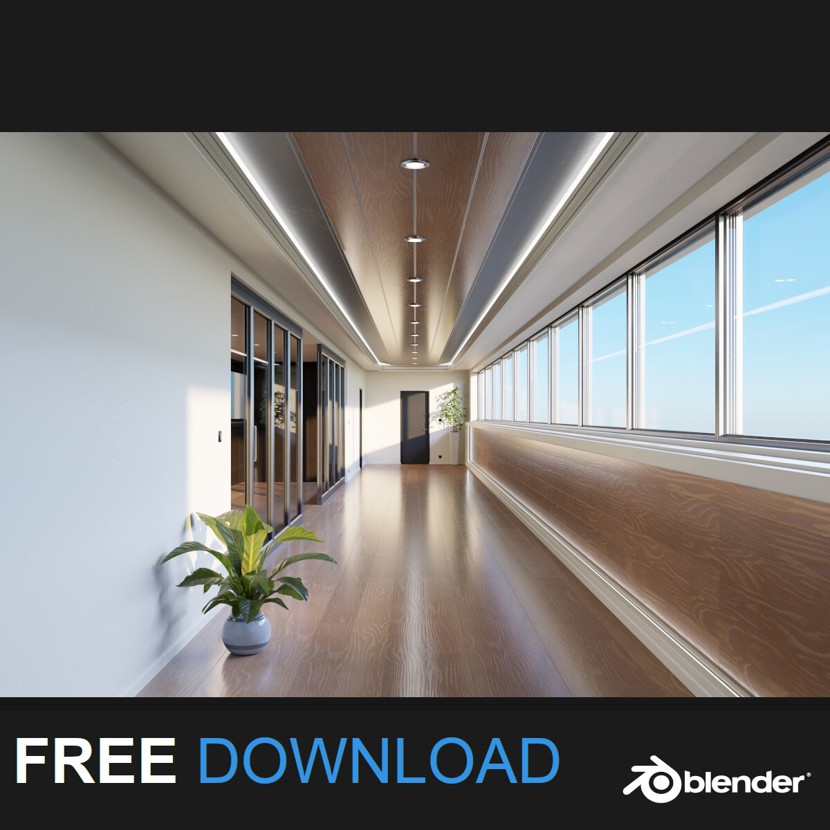 ArtStation - Modern Corridor