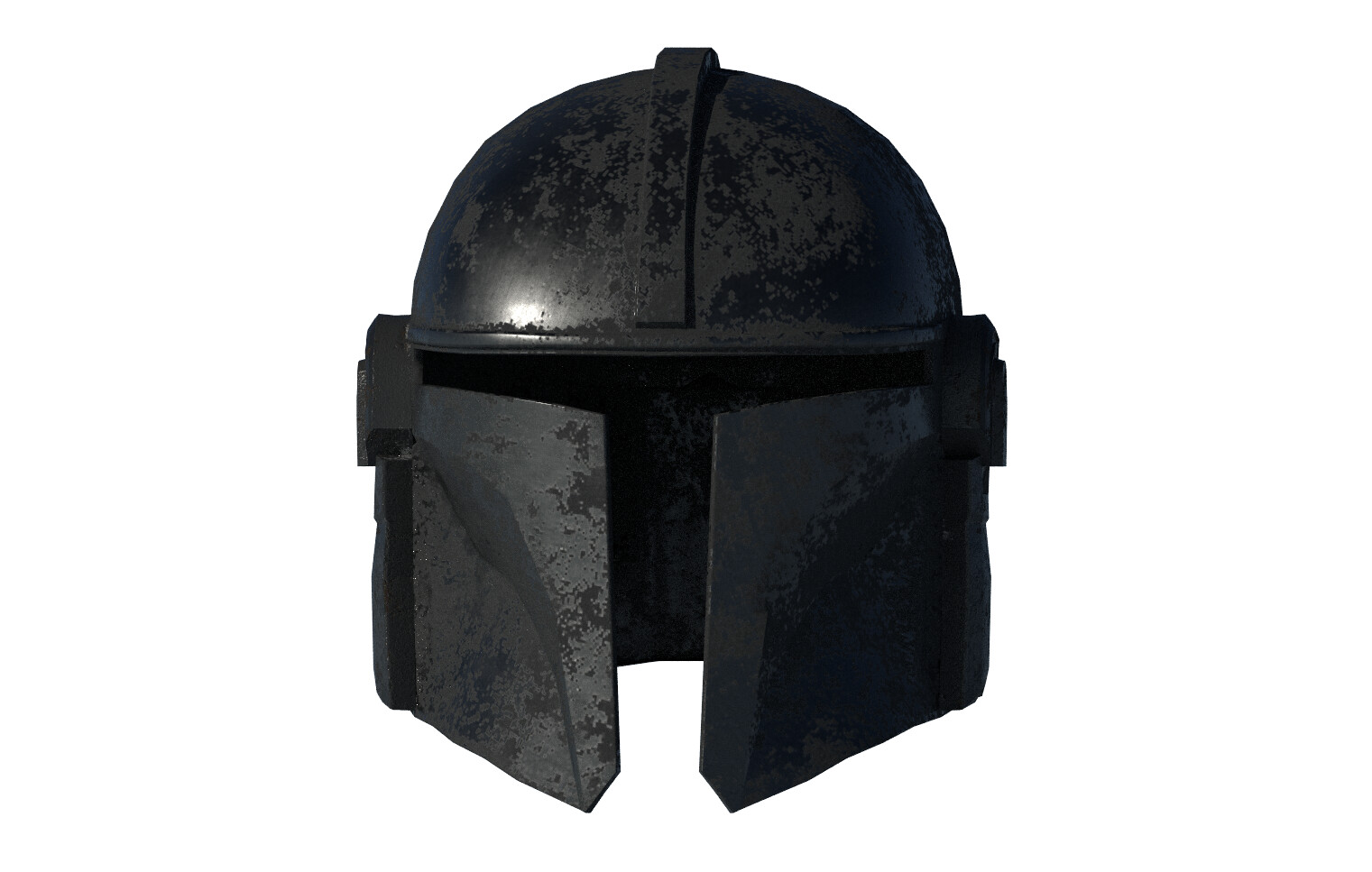 ArtStation - Old Rusty helmet