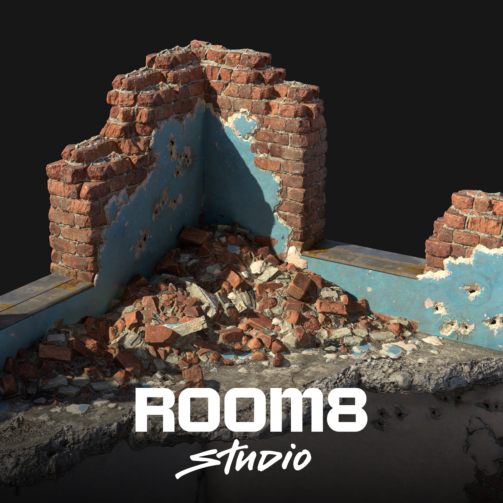 ArtStation - Destroyed Building Kit