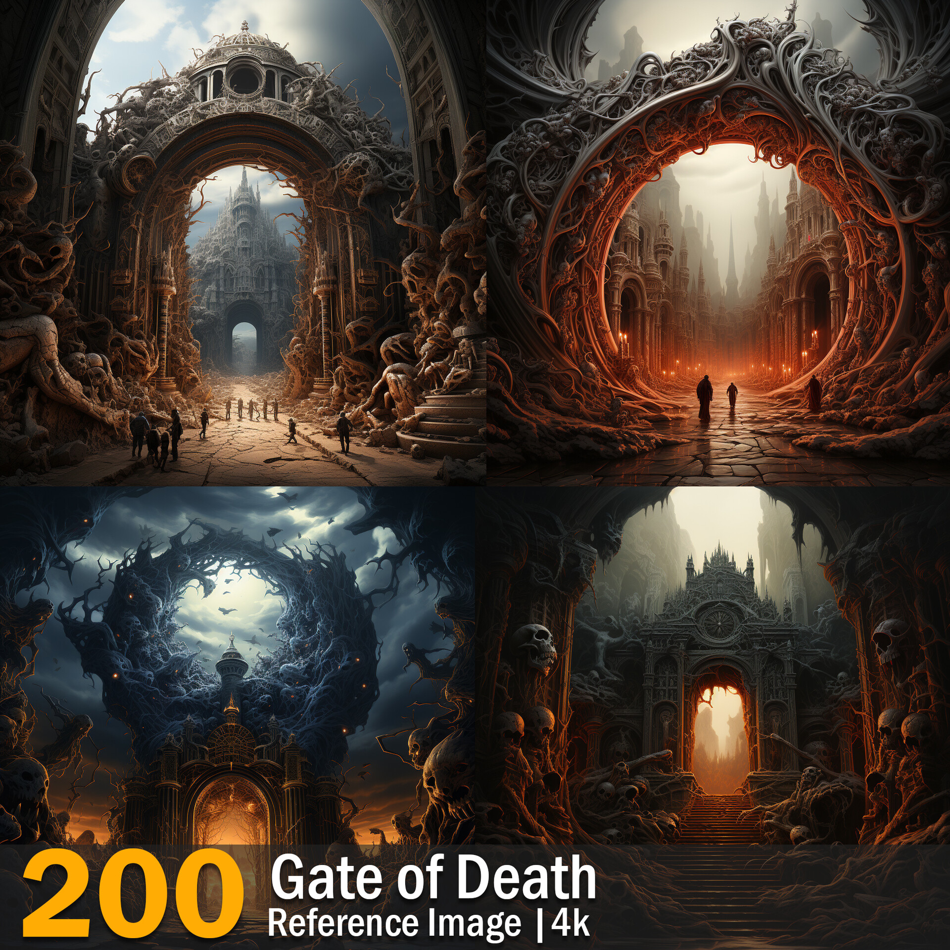 ArtStation - Gate of Death | Reference Images | 4K